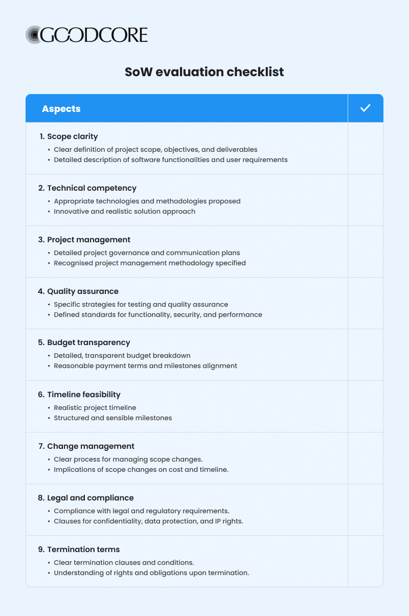 What is SoW in Software Development and How To Evaluate Your Future ...