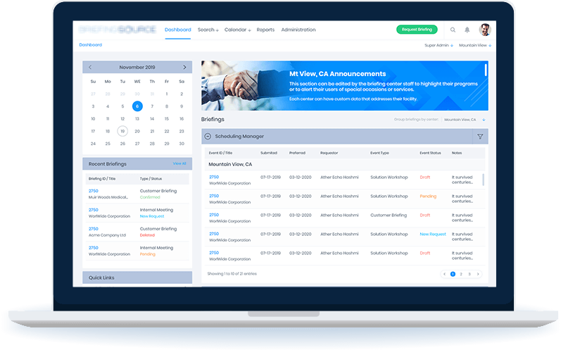 Briefing Management Platform - GoodCore Software London, UK