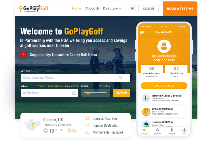 Tee Time Booking System Development | Case Study